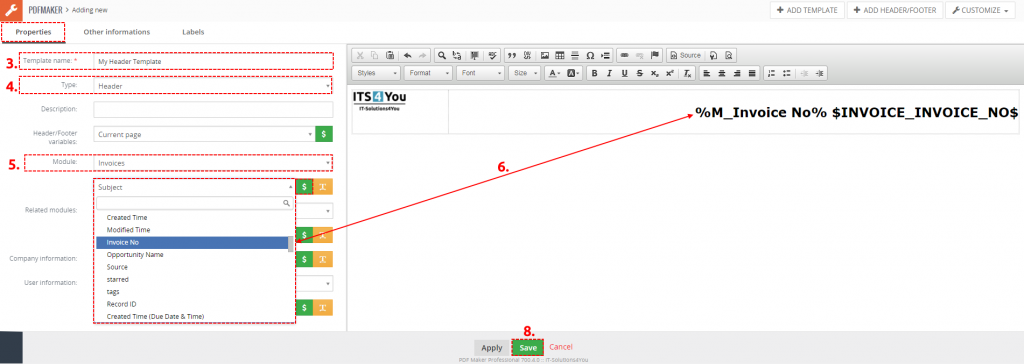 PDF Maker for vtiger 7 | IT-Solutions4You
